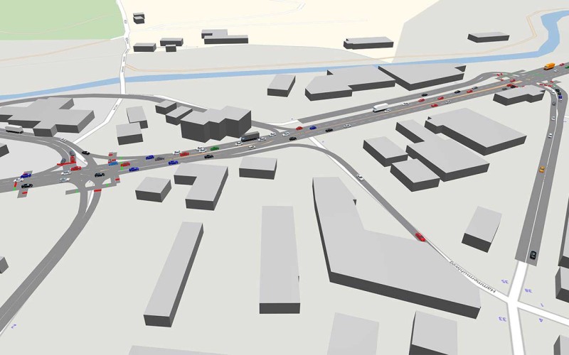 Verkehrssimulationen - BERNARD Gruppe