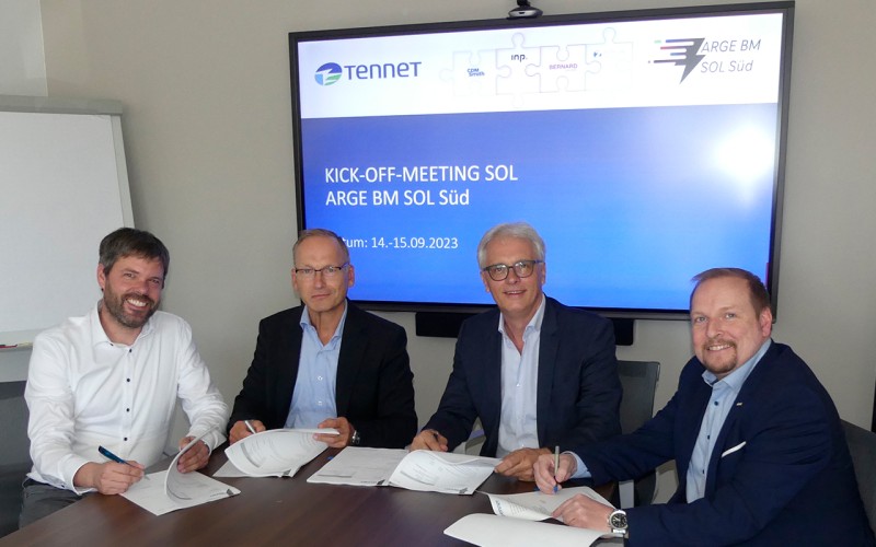 BERNARD Gruppe provides construction site management for SuedOstLink ...